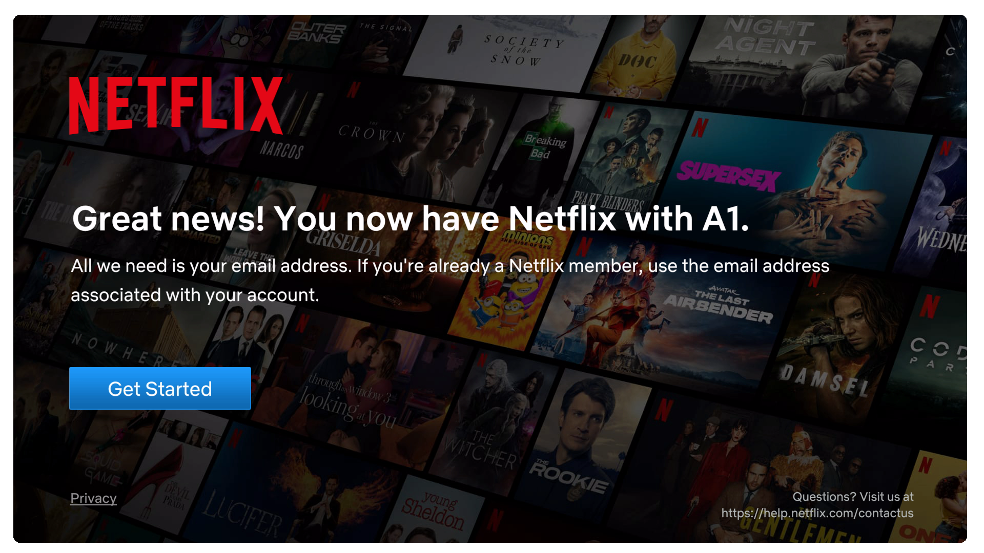 Регистрация и използване | Netflix | Телевизия | А1 Помощник Регистрация и използване | Netflix | Телевизия | А1 Помощник