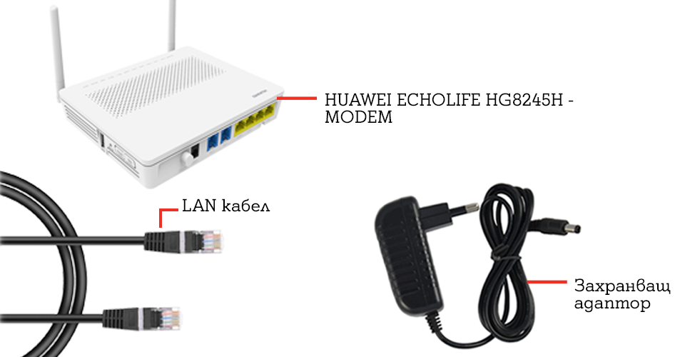 Информация за услугата | Huawei EchoLife HG8245H | Кабелен инернет ...